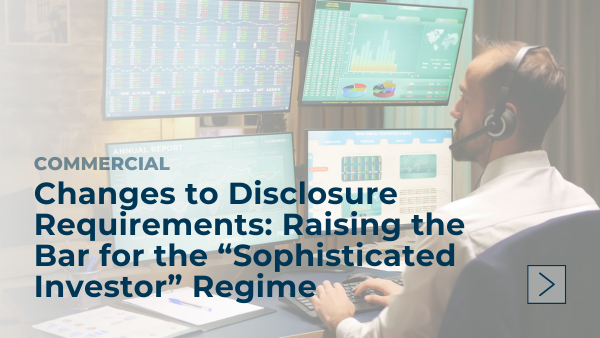 Sophisticated Investor Requirements: Understanding the Impact